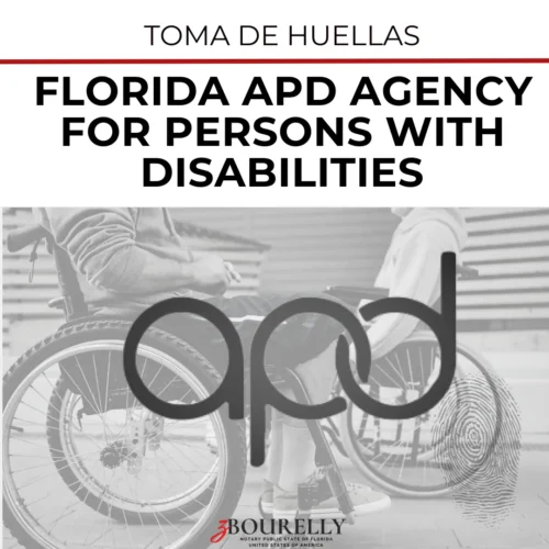 Florida APD Agency for Persons with Disabilities, Fingerprinting ...